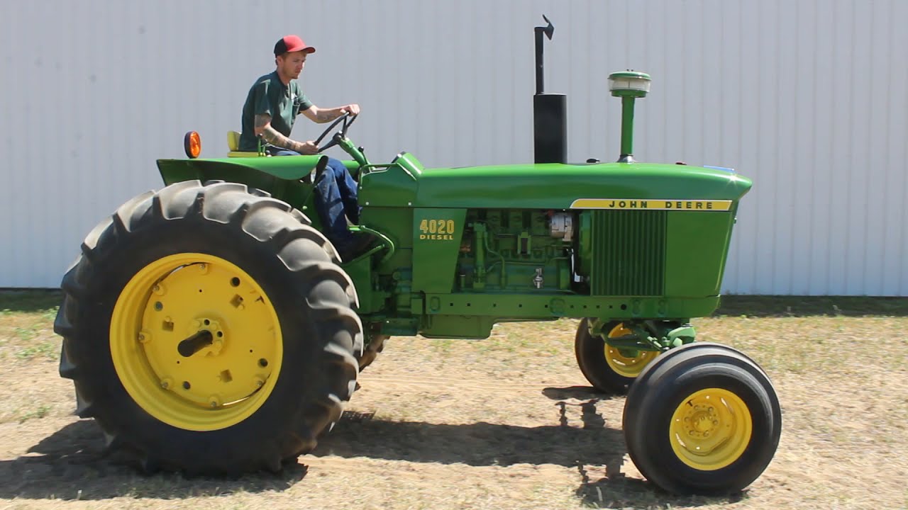 1972 John Deere 4020 Diesel // The Abilene Machine Collection - YouTube