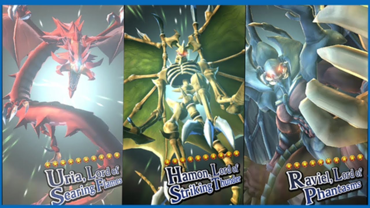 All 3 Sacred Beasts Summon Animations! {Yu-Gi-Oh! Duel Links} - YouTube
