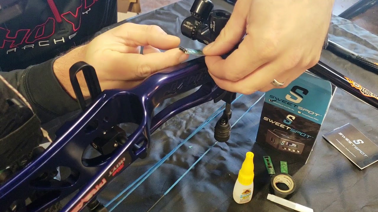 Sweetspot Archery Sensor Install - YouTube