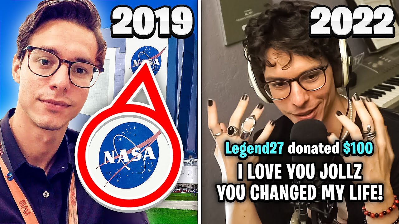 From NASA ENGINEER to CONTENT CREATOR (100K SPECIAL) Realtime YouTube ...