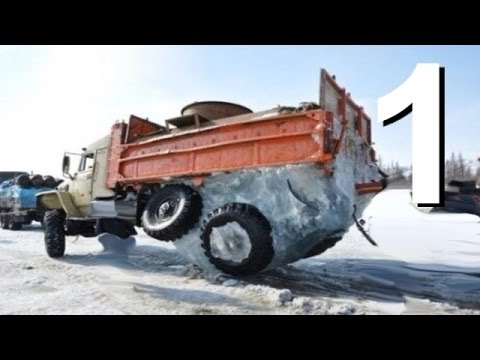 Winter Car Crashes Compilation #1 - NEW - CCC :) - YouTube