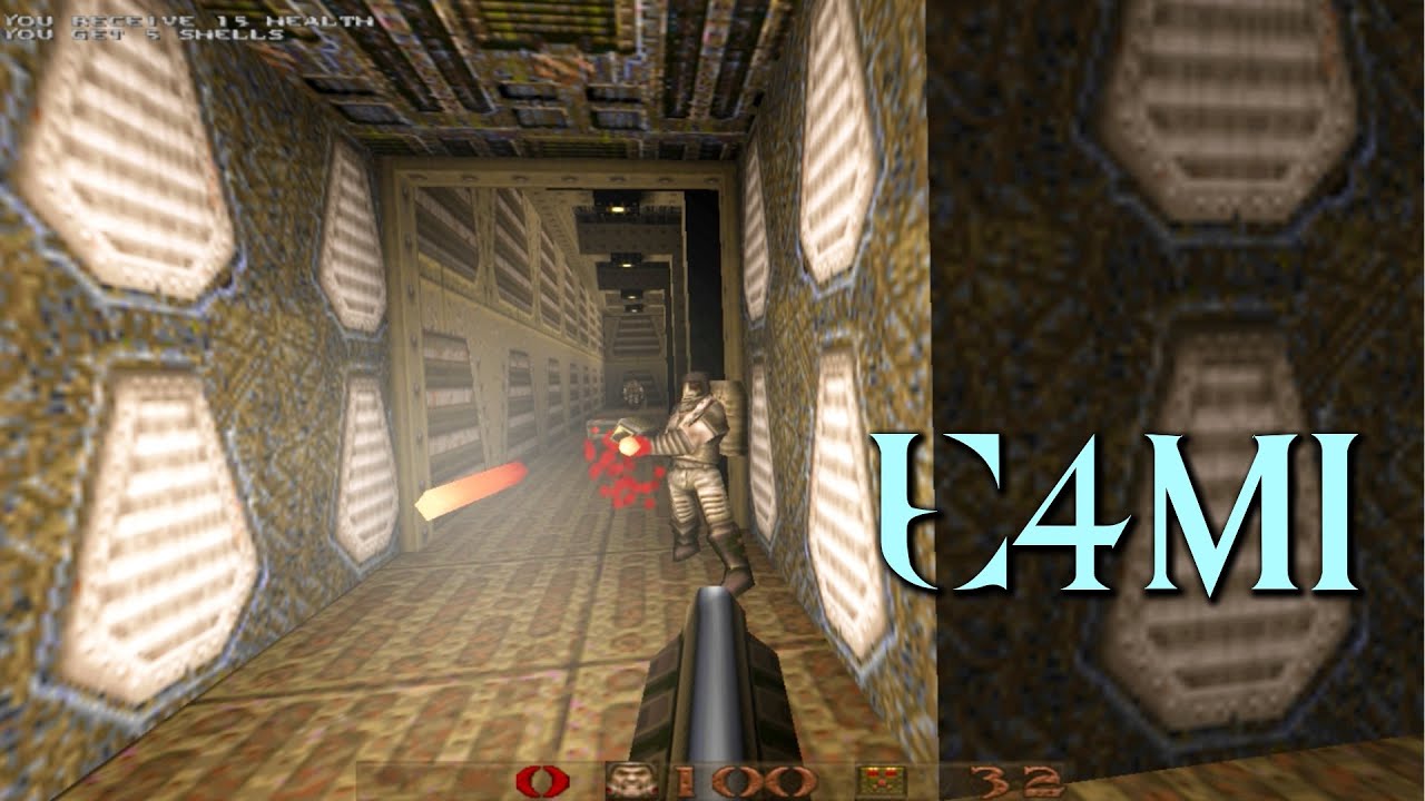 QUAKE | Gameplay Walkthrough Nightmare | E4M1 - YouTube
