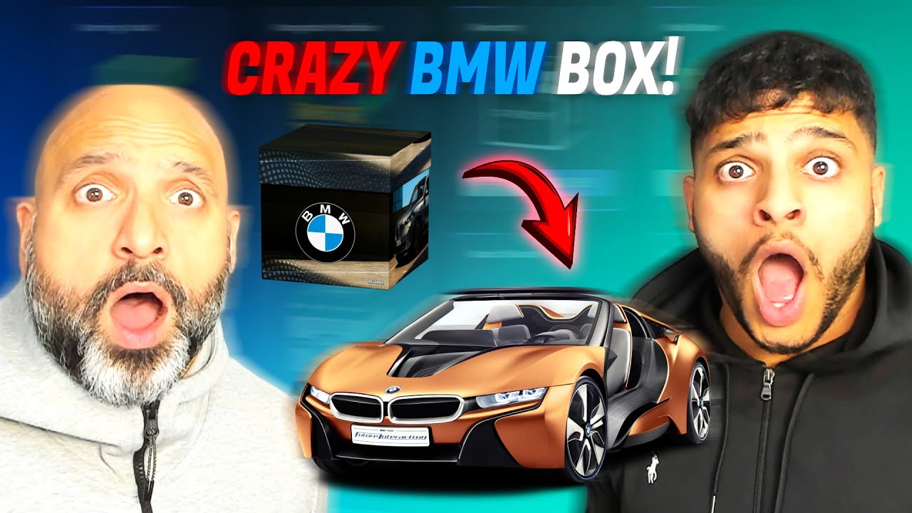 MY UNCLE OPENED THE NEW $70,000 BMW BOX ON RILLABOX! - YouTube