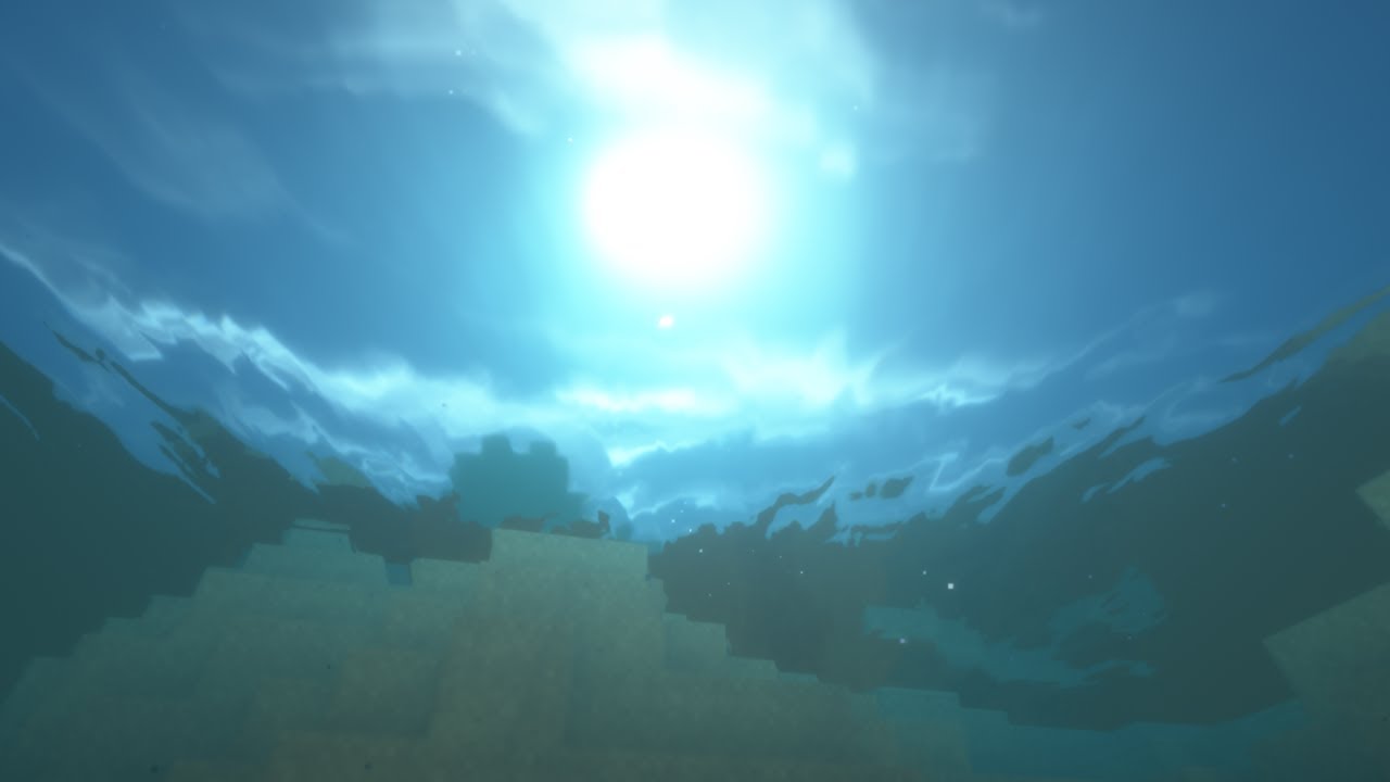 Minecraft Soothing Scenes | Water Scenery With Relaxing Music - YouTube