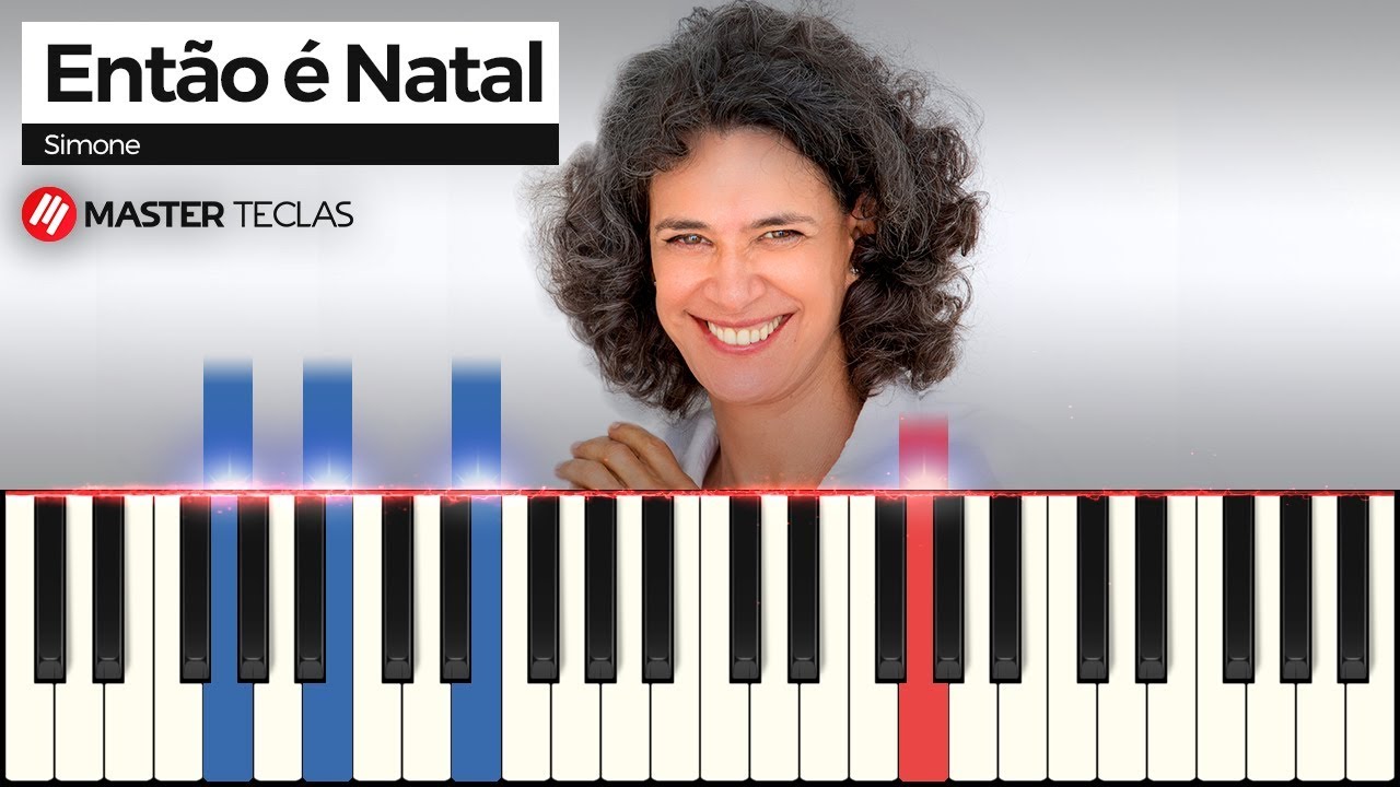 Então é Natal - Simone | Piano Tutorial - YouTube
