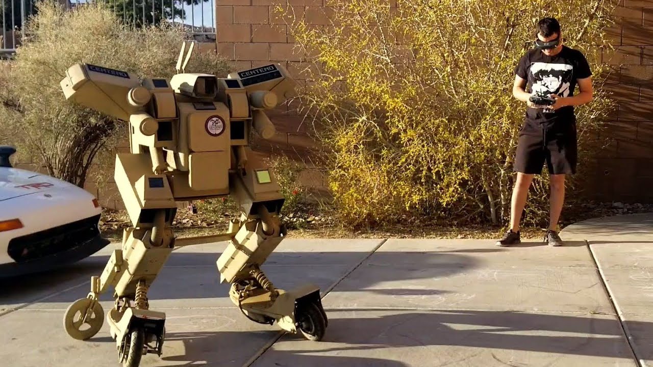 FPV RC Robot Drift Drone testing - YouTube