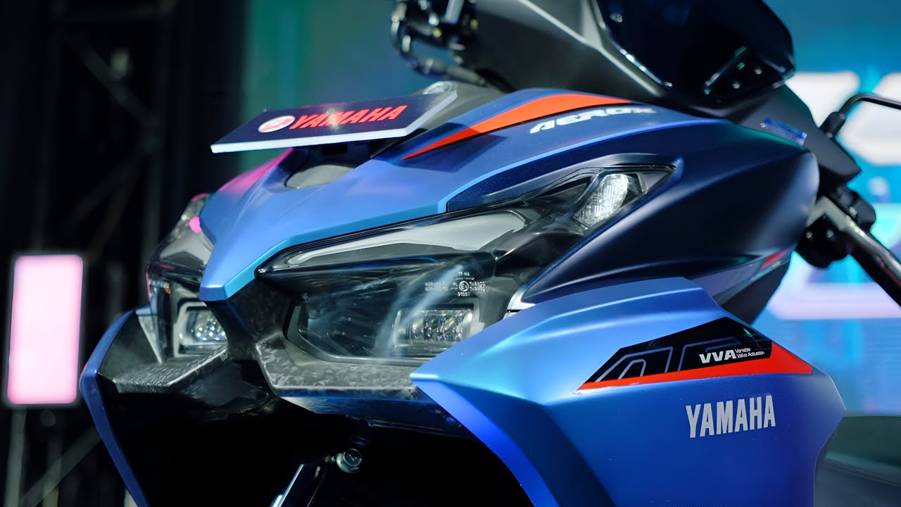 All New 2025 Yamaha Aerox Alpha - Updated Design, Ride Modes & New ...