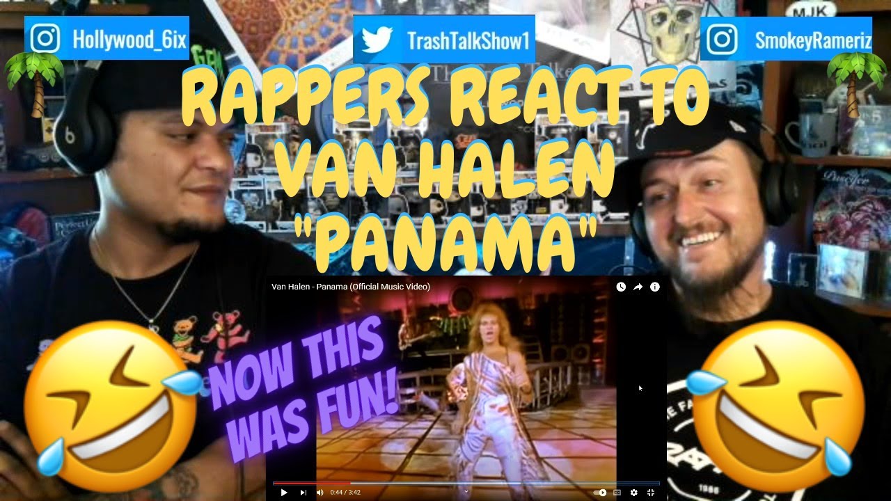 Rappers React To Van Halen "Panama"!!! - YouTube