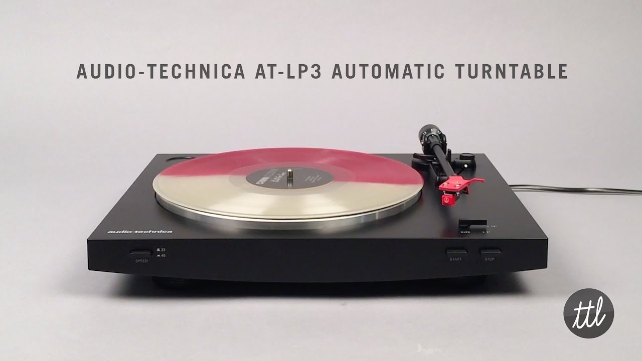Audio-Technica AT-LP3 Turntable Overview - YouTube