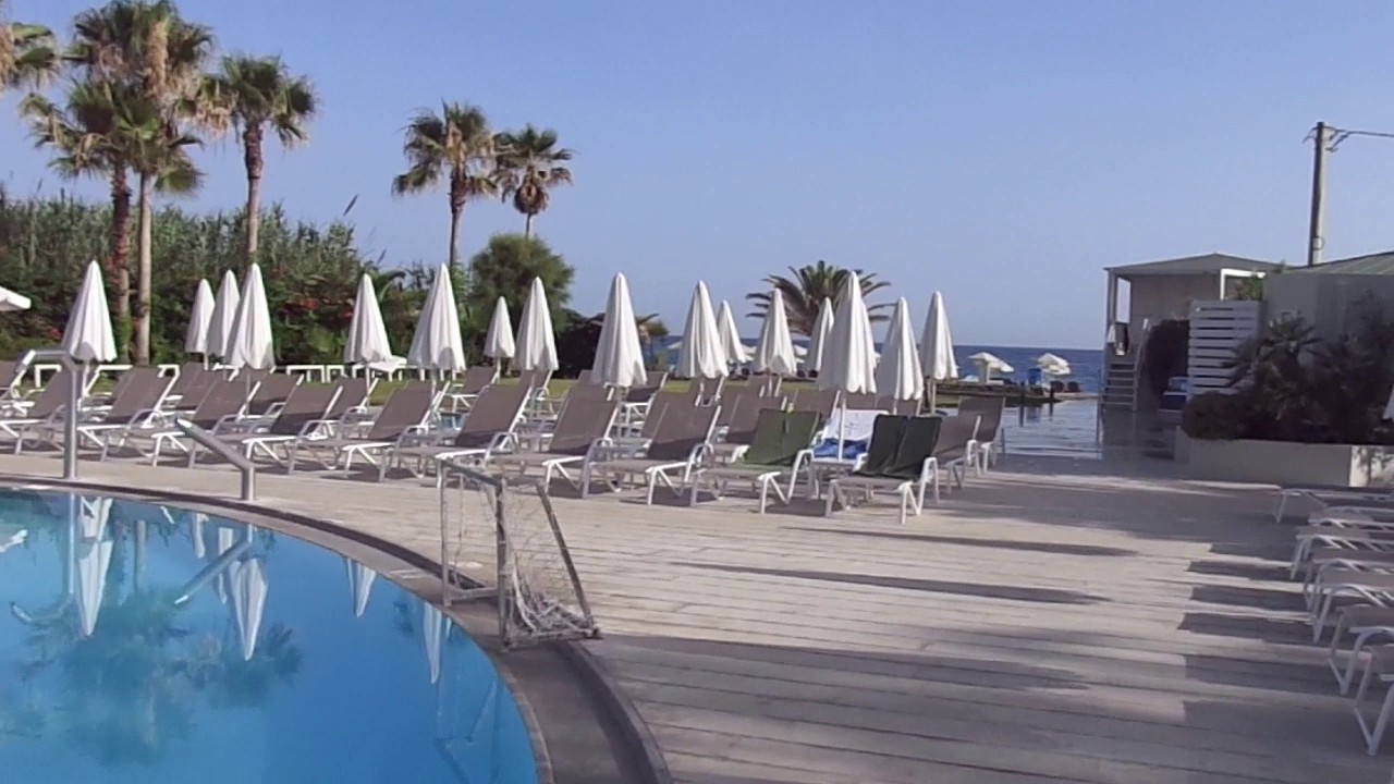 Minos Mare Hotel - Kreta lipiec 2017 - YouTube