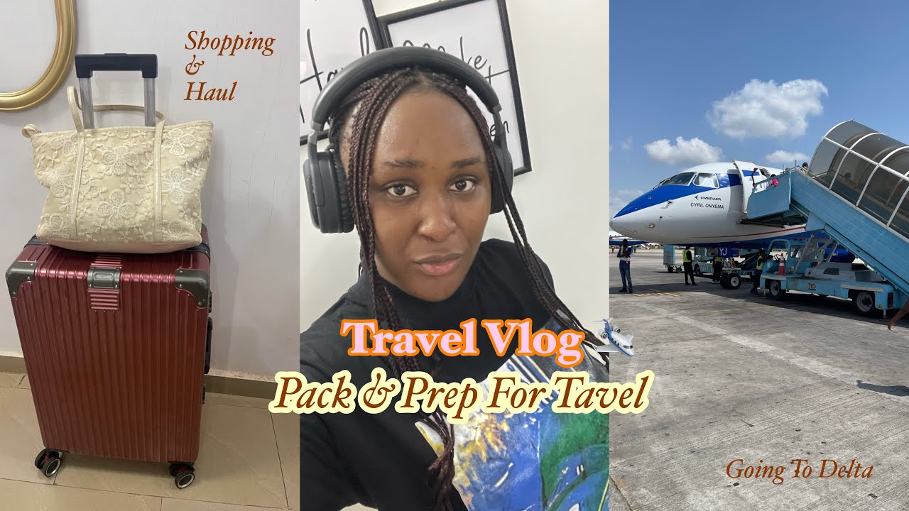 Travel Vlog:Pack & Prep With Me For Trave... Shopping +Haul & More ...