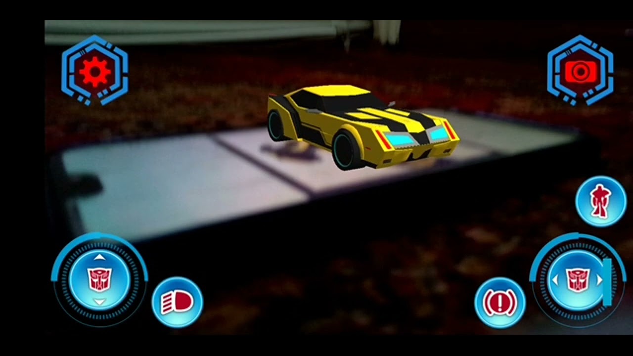 Transformers AR guide bumblebee - YouTube