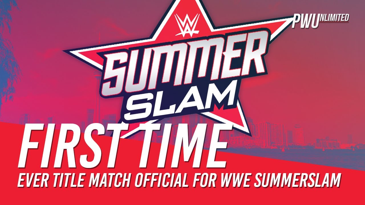 First Time Ever Title Match Officially Set For WWE SummerSlam - YouTube
