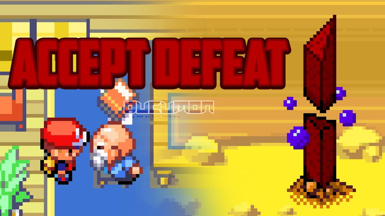 Pokemon Accept Defeat - New GBA Hack ROM with 3 endings, Short Game ...