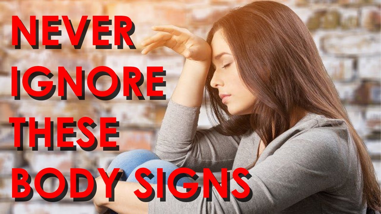 10 Body Signs You Should Never Ignore/Health Awareness - YouTube