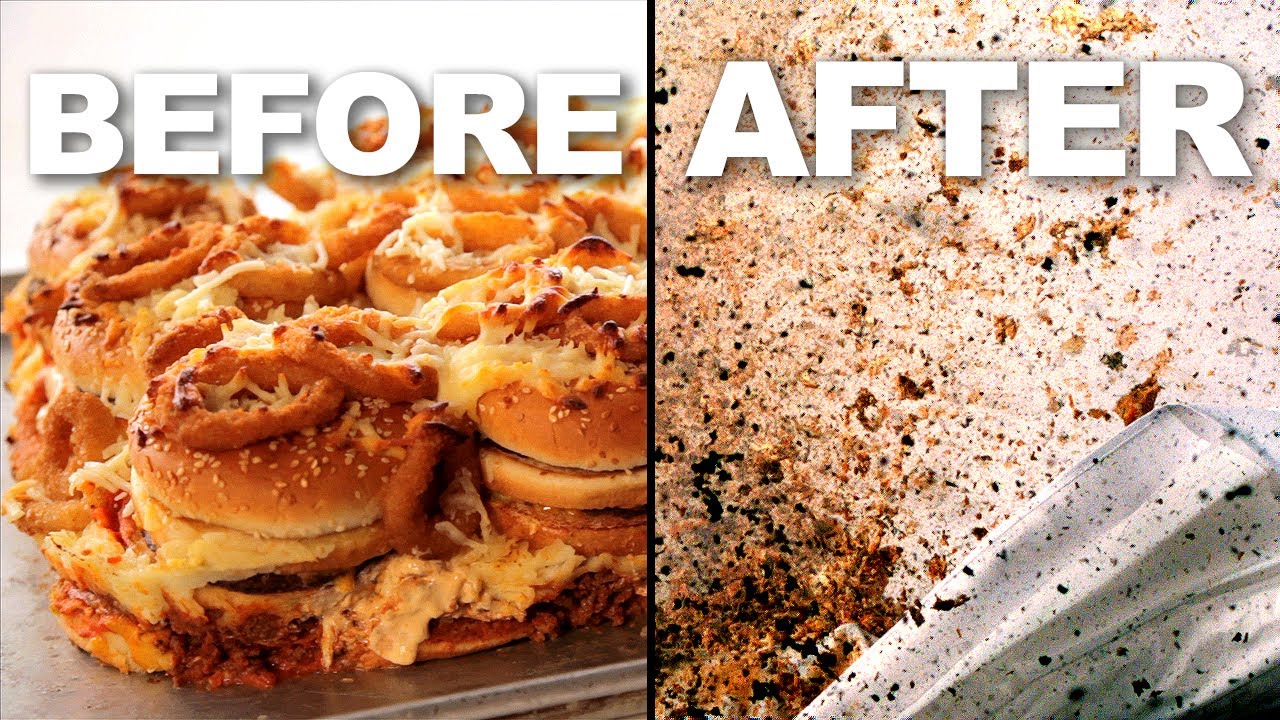 Epic Meal Time Gets Blown Up: Our Fast Food Lasagna Tribute - YouTube