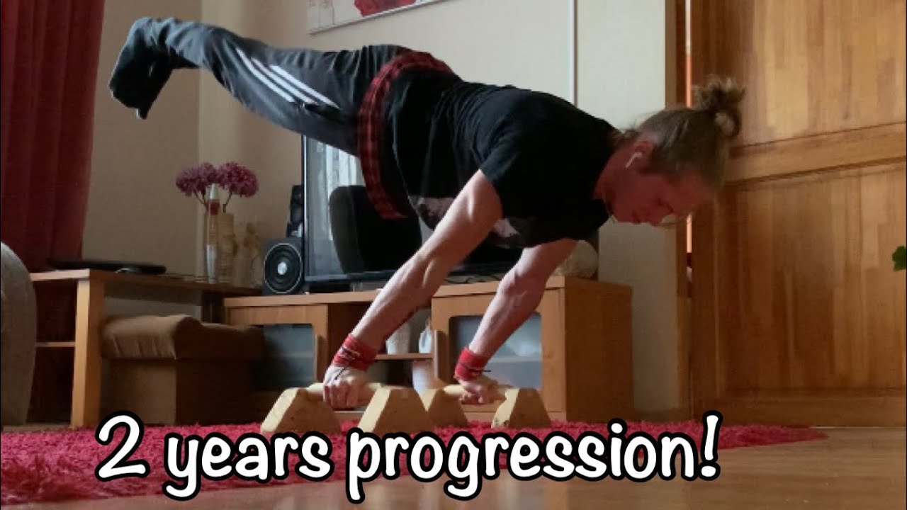Full Planche Progression - 2 years - YouTube