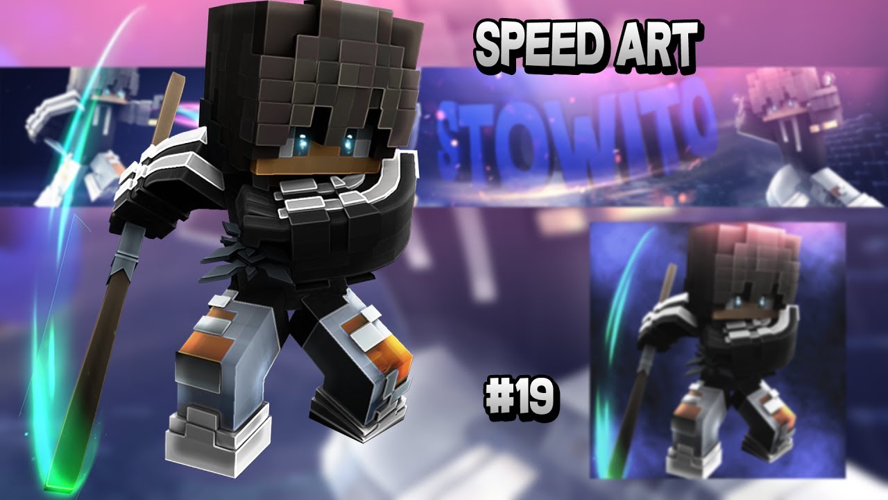 Minecraft Banner & pp Speed art [19]- Stowito - YouTube