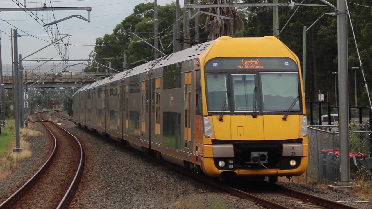 Sydney Trains: Onboard Waratah A31 on the T1 line to Berowra - YouTube