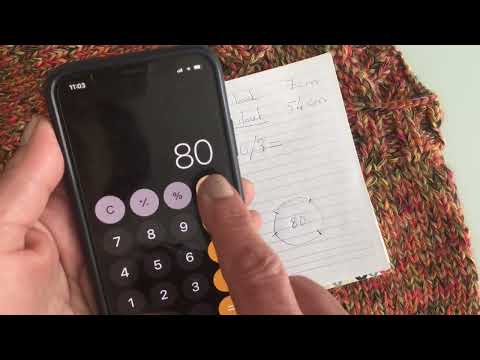 Örgüde İlmek Sayısı Nasıl Hesaplanır?