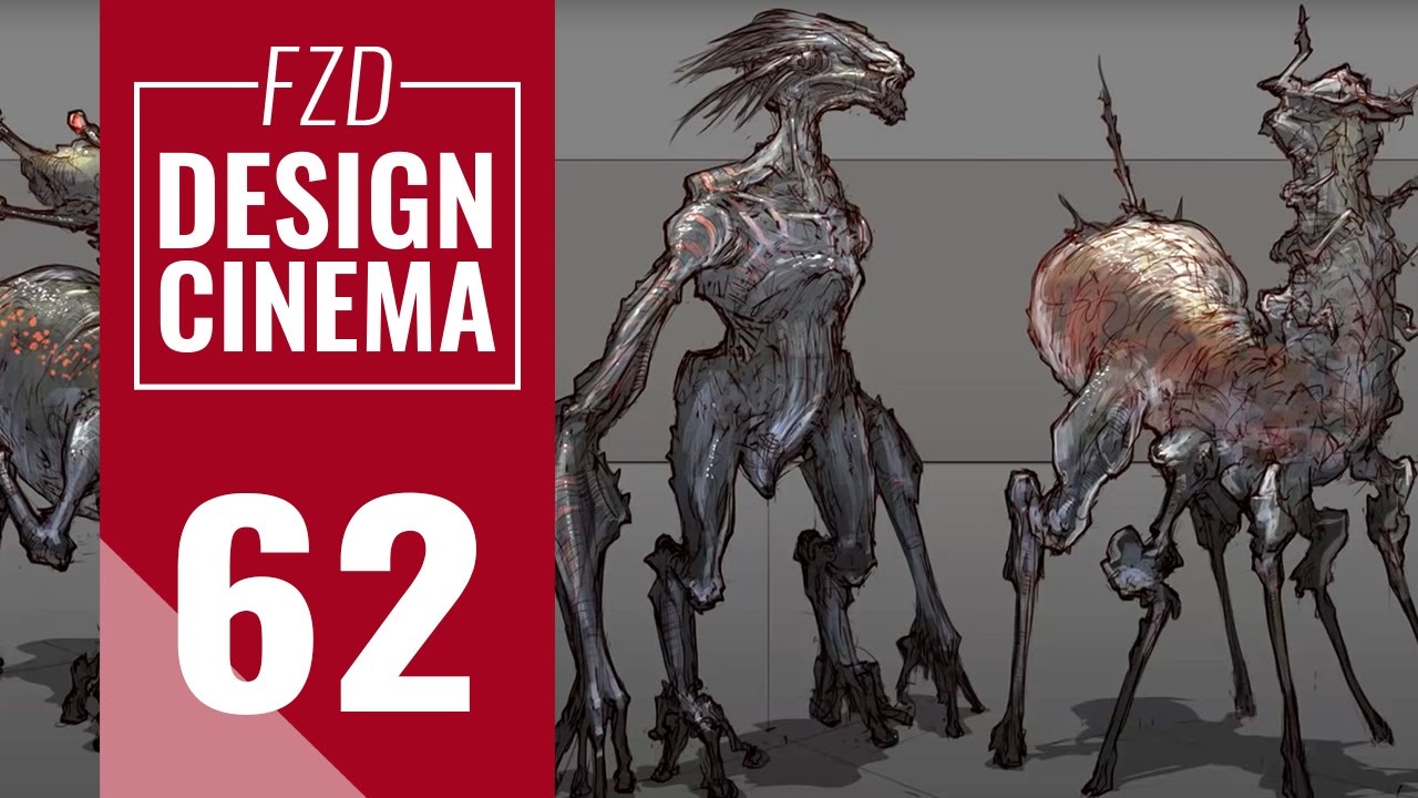 Design Cinema – EP 62 - Real-Time Creature Design - YouTube