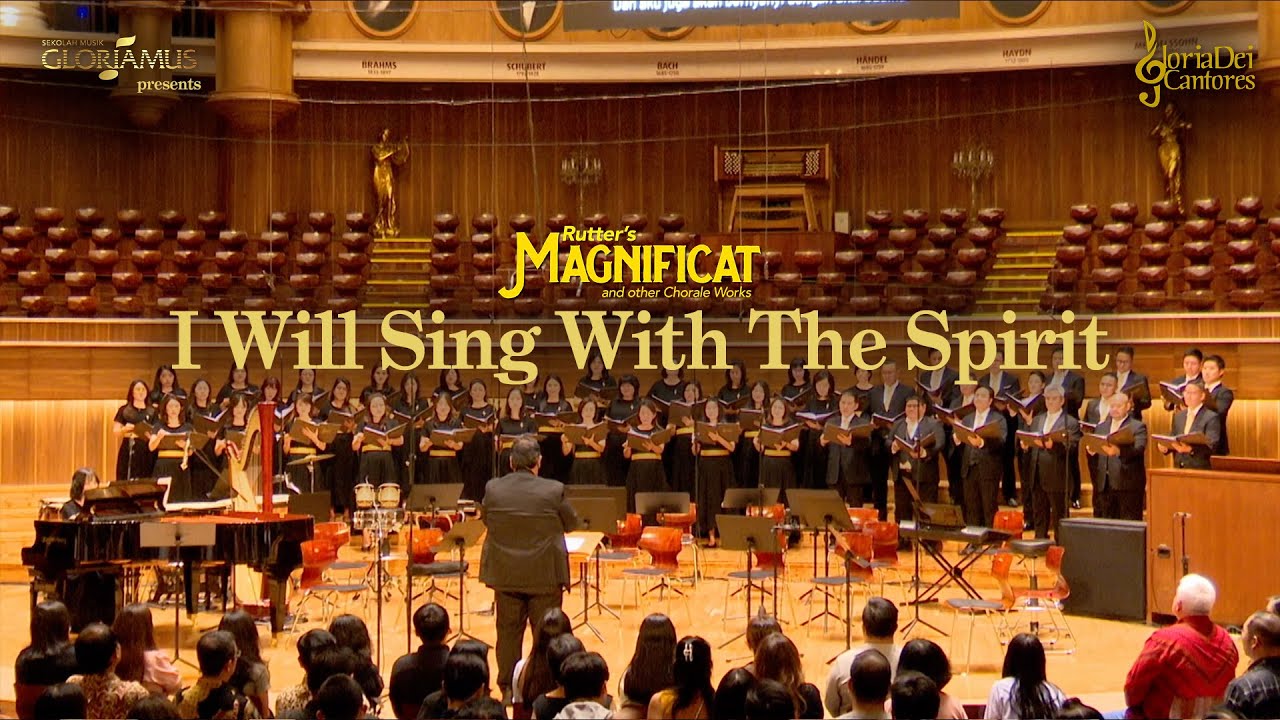 Gloria Dei Cantores - "I Will Sing With The Spirit" - John Rutter - YouTube