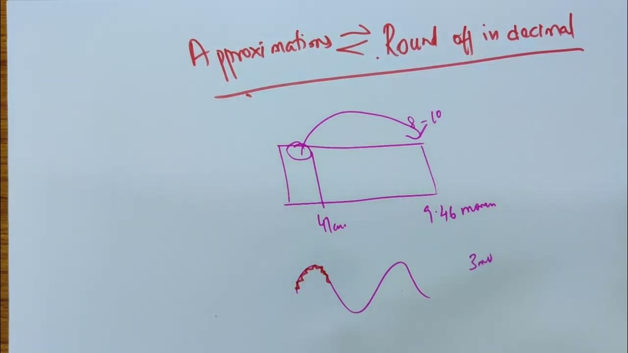 Rounding off in decimal /Approximation - YouTube