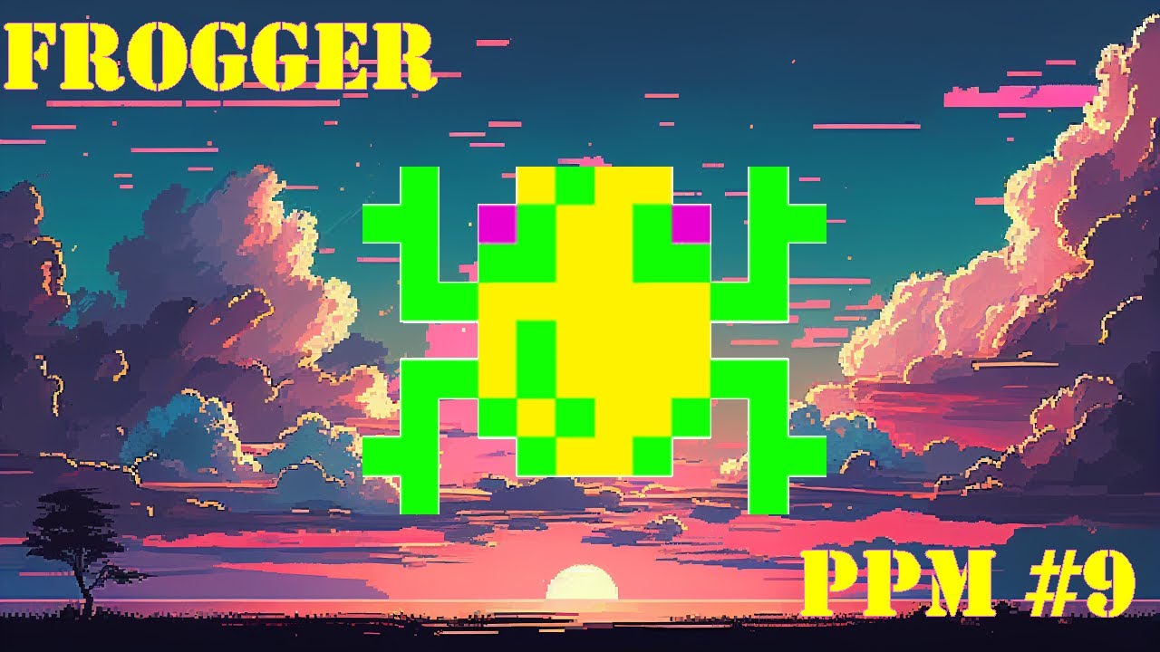 Pixel Packin' Mama leaps into Frogger (1 of 2) - YouTube