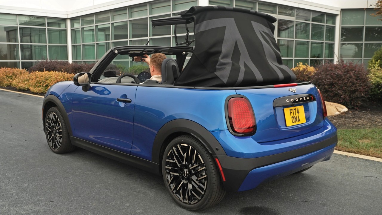 New 2025 MINI Cooper S Convertible F67 | Exterior & Interior Details ...