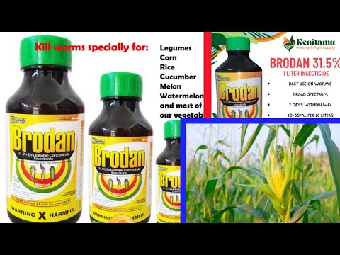 BRODAN I INSECTICIDE SPRAY FOR CROPS , VEGETABLES - YouTube