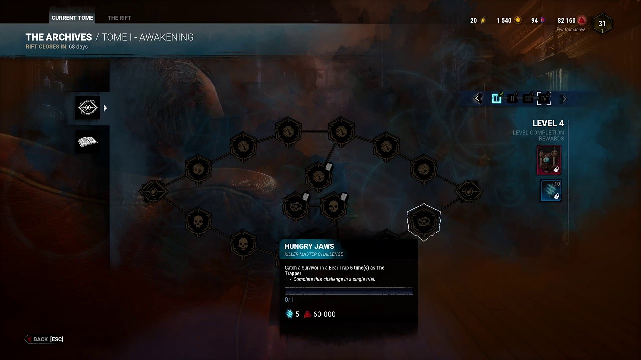 Week 4 DBD Rift Challenges - YouTube