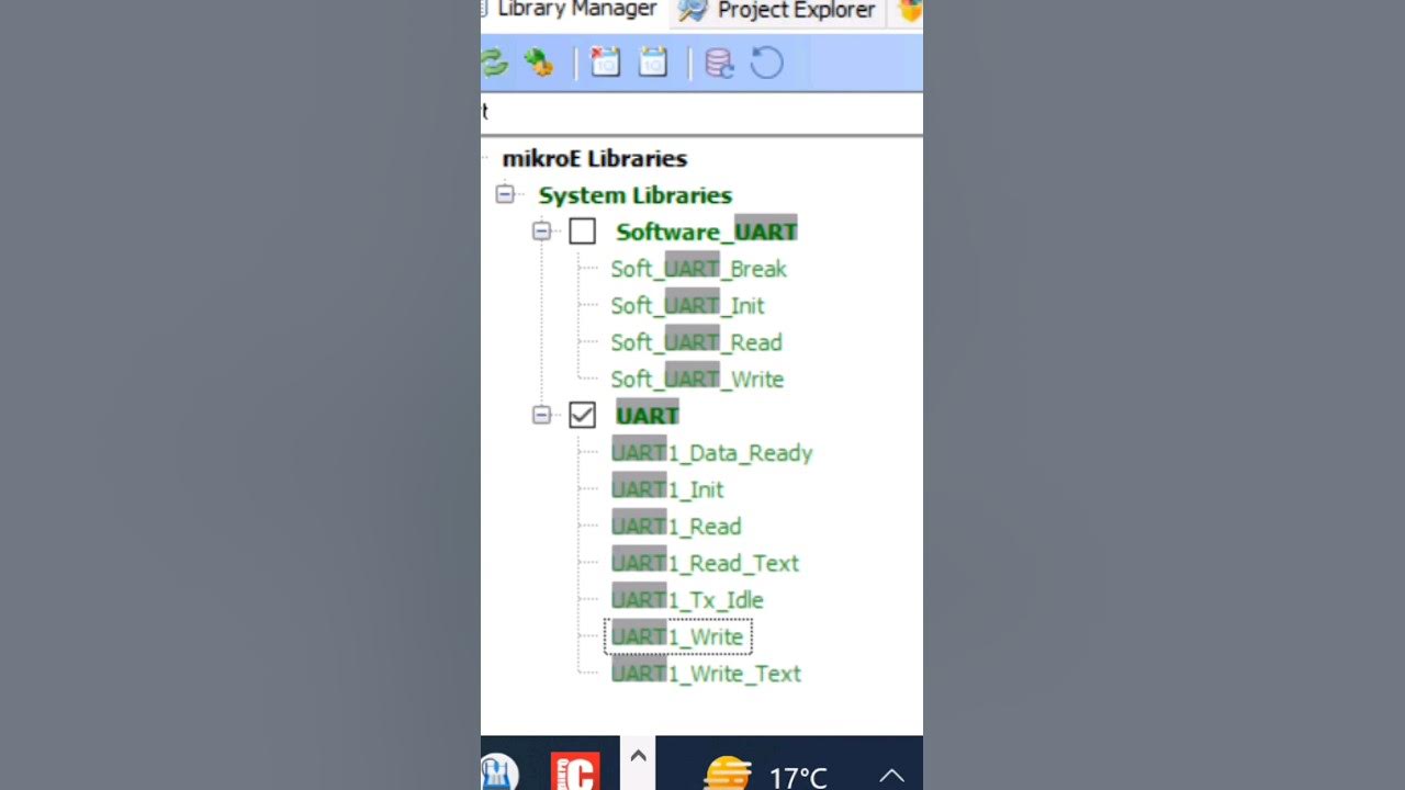 MikroC for PIC UART library explanation. #electronics #arduino #coding #technology # ...