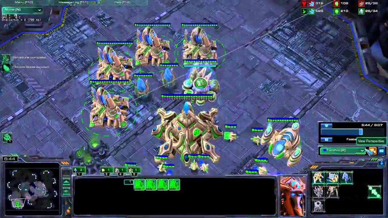 Starcraft II Wings of Liberty with Intel HD 3000 Graphics Card - YouTube