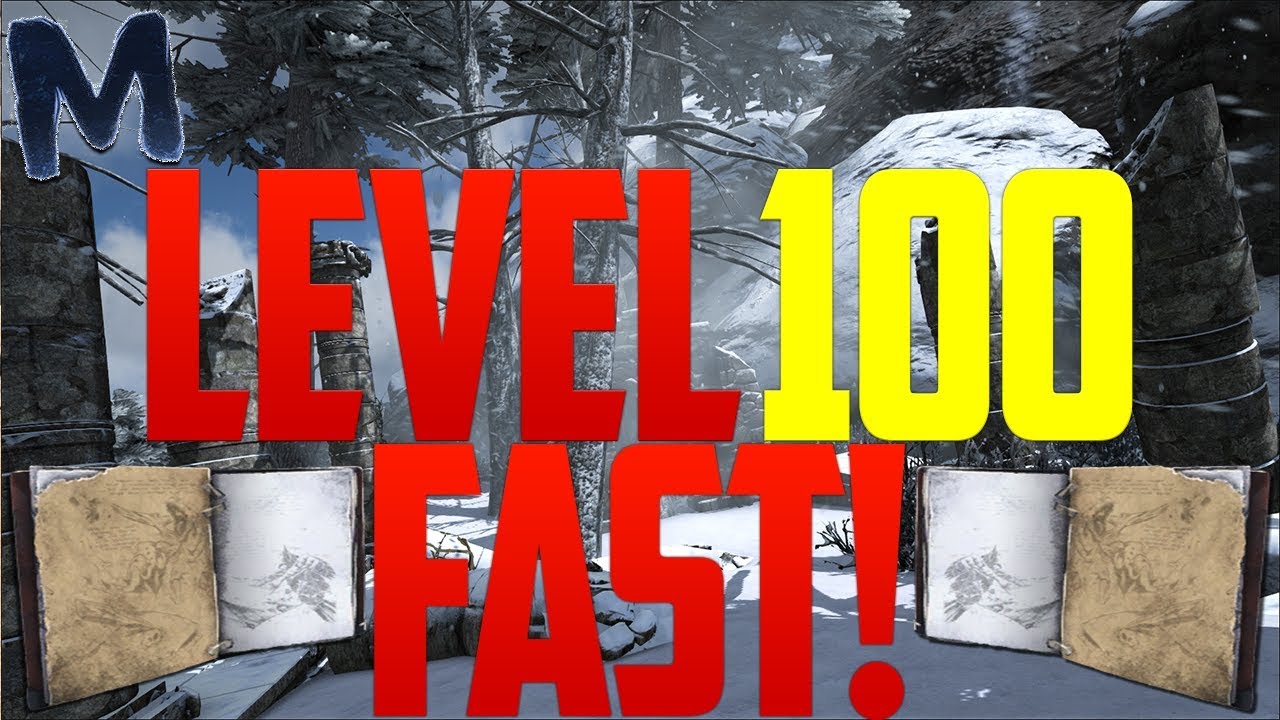 Ark LEVEL 100 FAST!!! ARK LEVELING UP GUIDE!!! (Ark Starter Guide ...