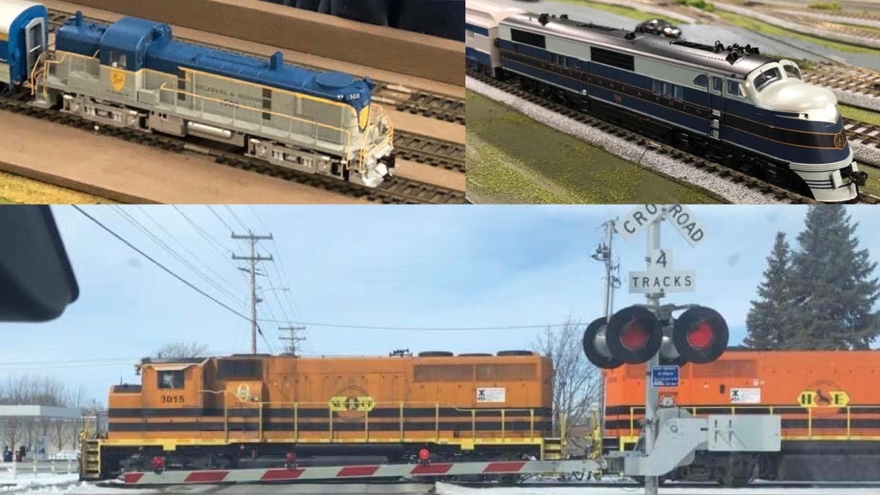 The Saint Albans model train show & the Wood chip train - YouTube