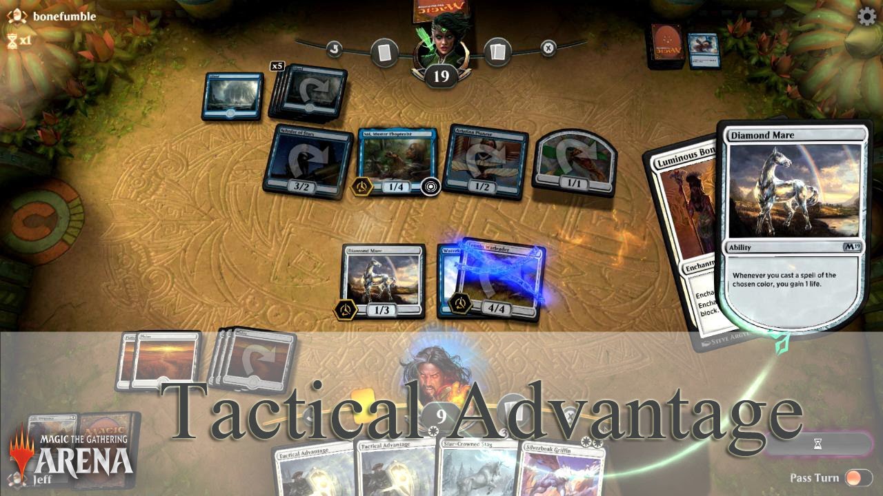 MTG: Arena First Look - Tactical Advantage - YouTube