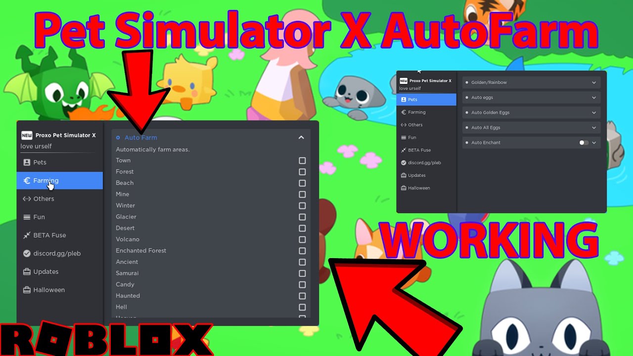 Pet Simulator X Script (AUTOFARM)(OP)(WORKING) - YouTube