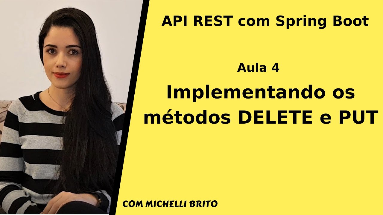 API REST com Spring Boot - parte 4: Implementando os métodos DELETE e ...