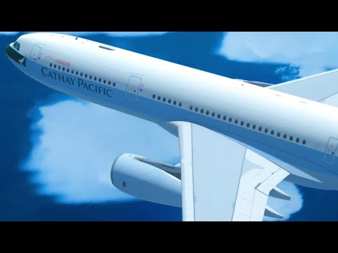 Cathay Pacific Flight 780 - Landing Animation 2 - YouTube