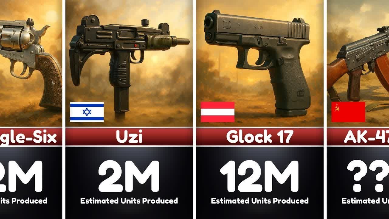 The Most Produced Guns Of All Time: Legendary Firearms That Shaped ...