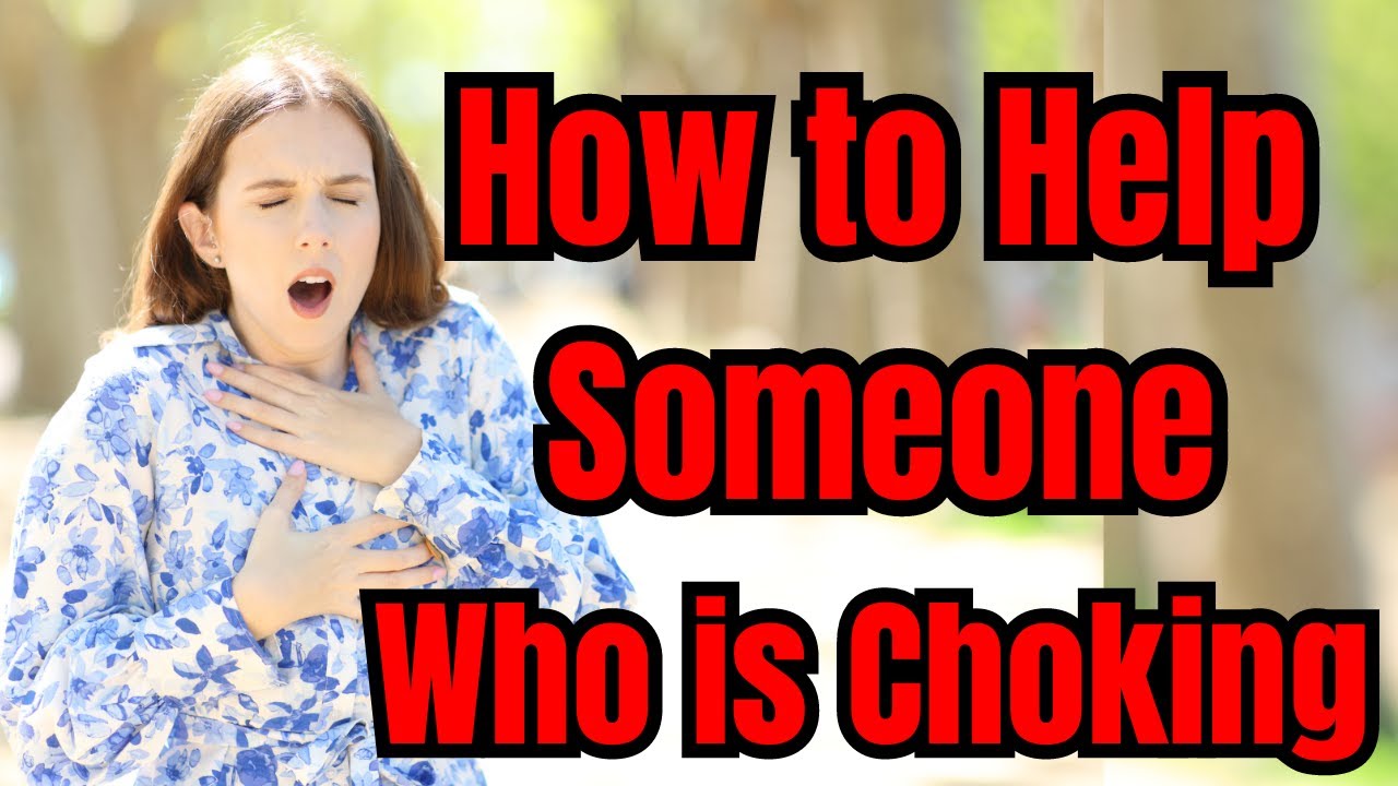 How to Help Someone Who is Choking | A Step by Step Guide to Saving ...