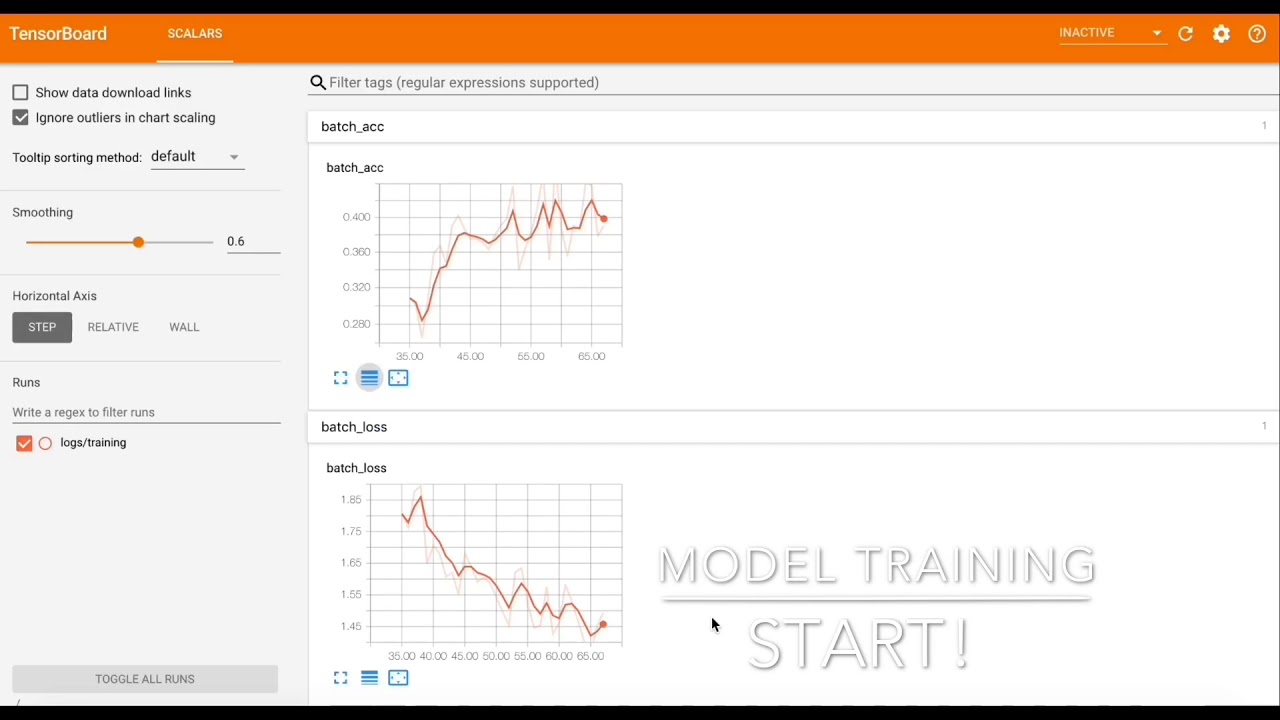 Tensorboard Training Demo Youtube