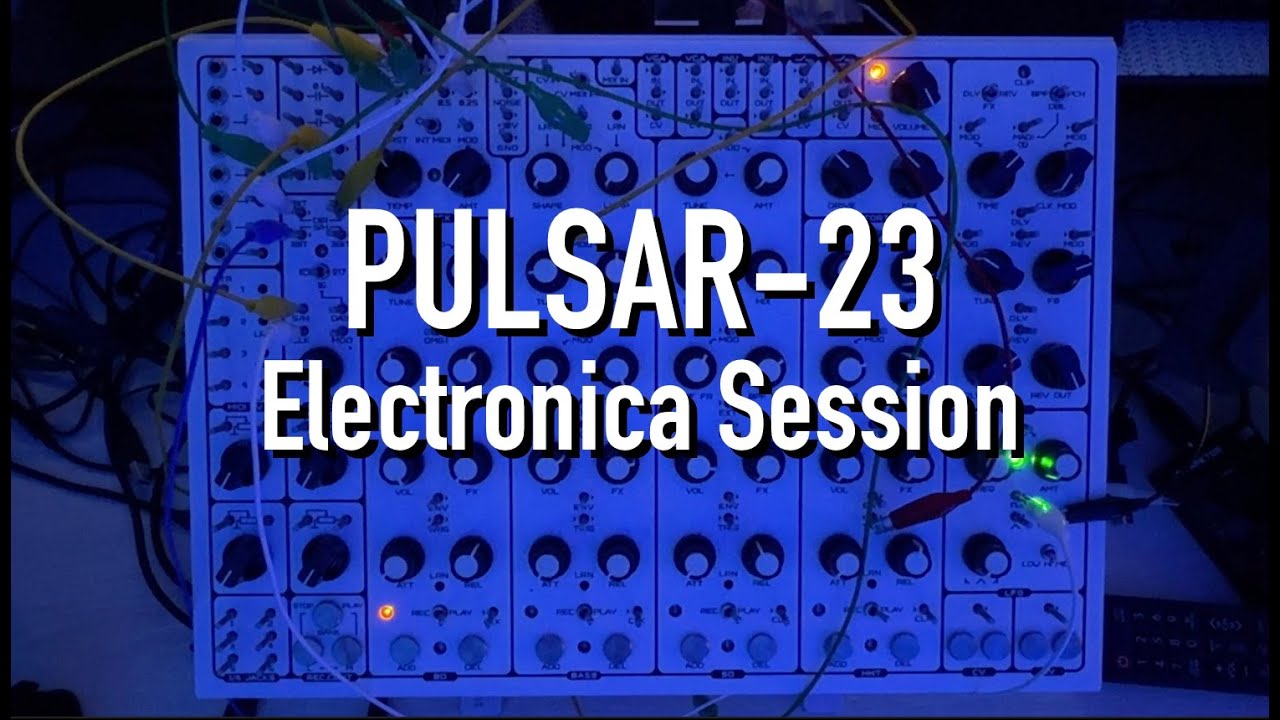 Pulsar-23 Electronica Session (Tron Kate) - YouTube