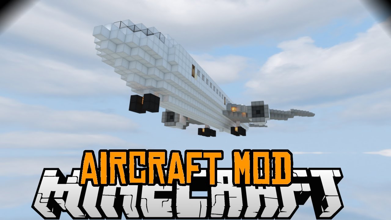 Minecraft mody 1.7.2 #84 - AIRCRAFT MOD - LATAJ CZYM CHCESZ W MINECRAFT ...