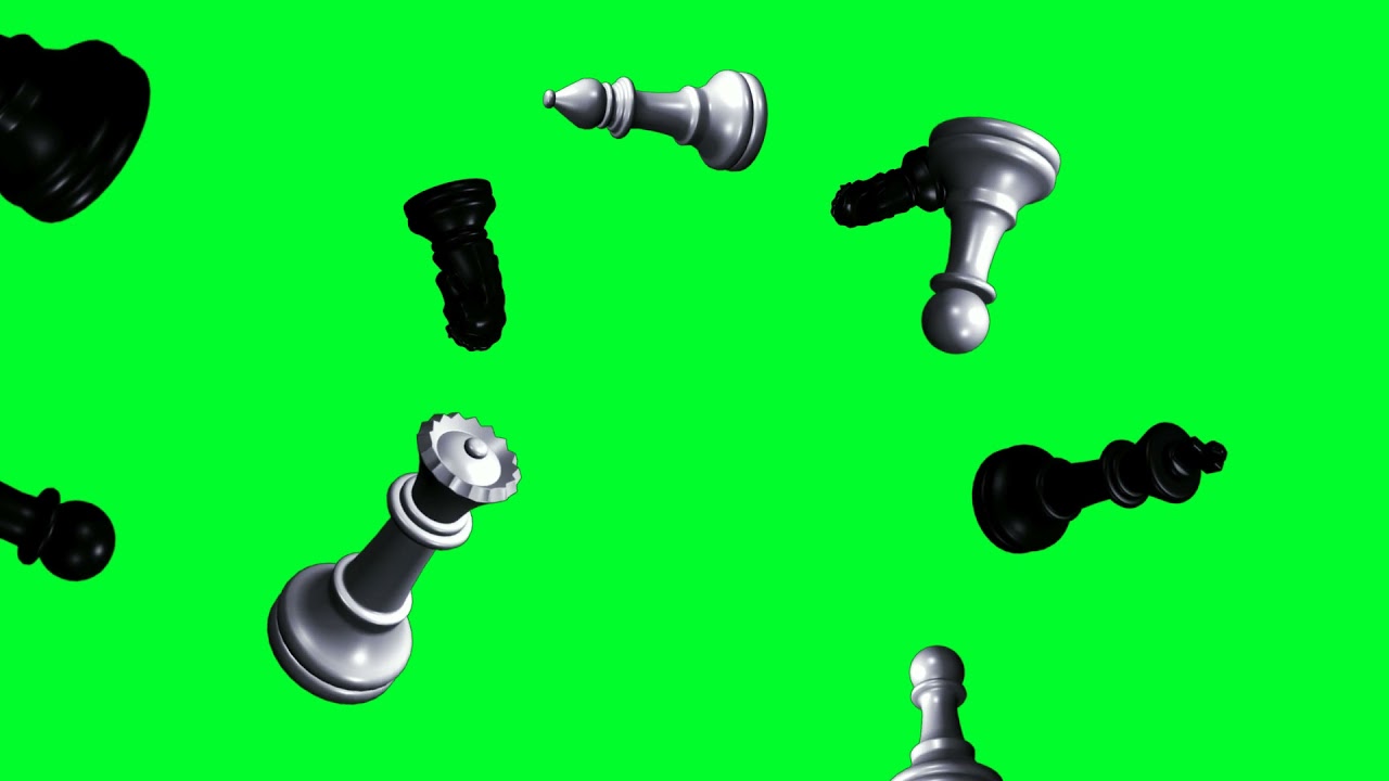Chess Flying Green Screen - YouTube