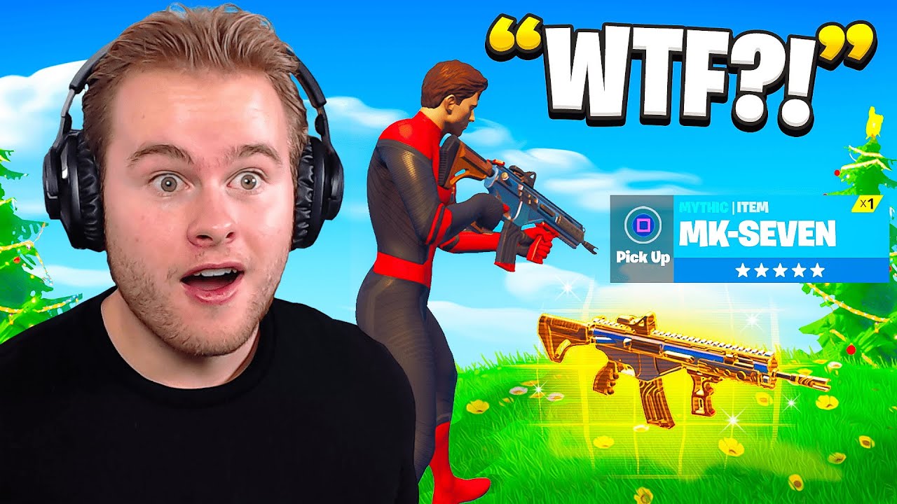 *MYTHIC* MK-SEVEN.. HET STERKSTE WAPEN OOIT! 😱 (Fortnite Battle Royale ...