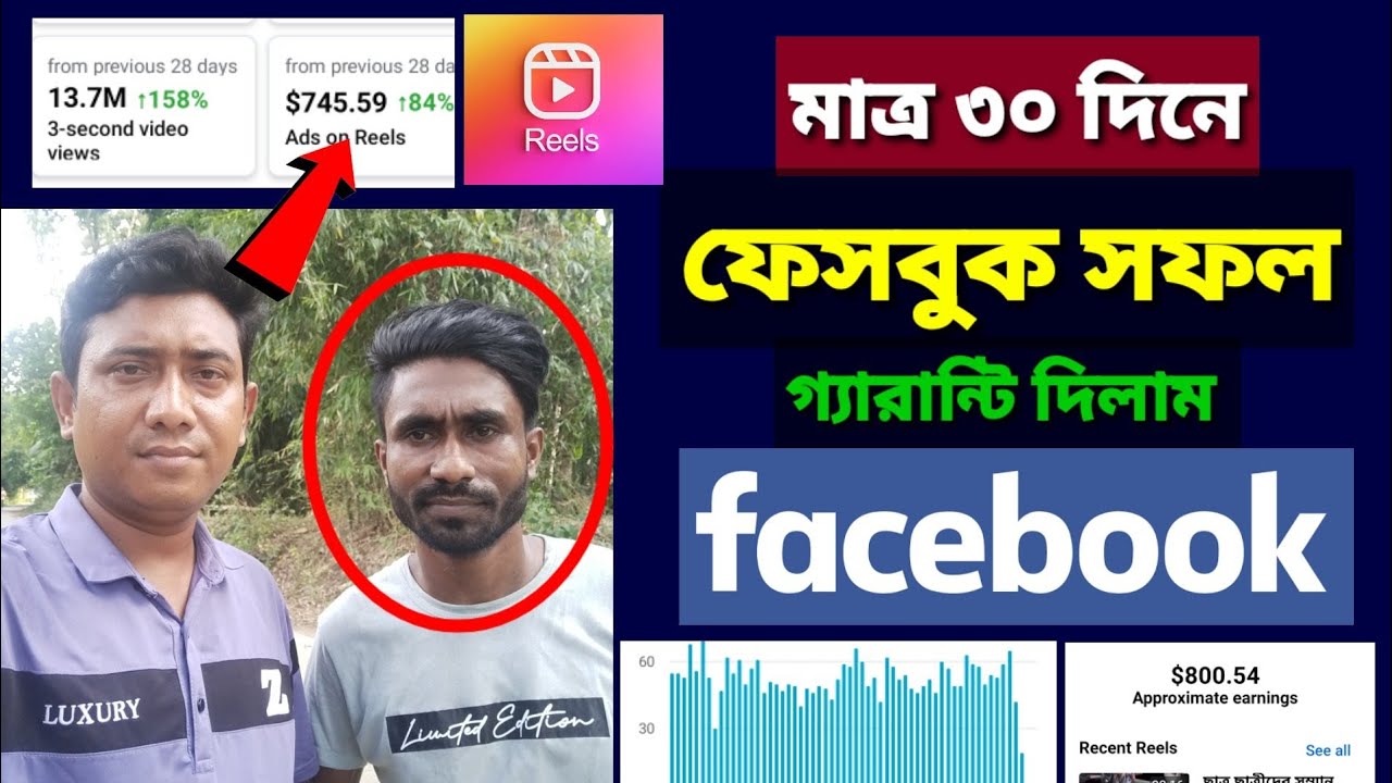 মাত্র ৩০ দিনে ফেসবুক সফল | Ads On Reels Monetization Facebook | Ads On Reels | Saiful Vai Tech ...