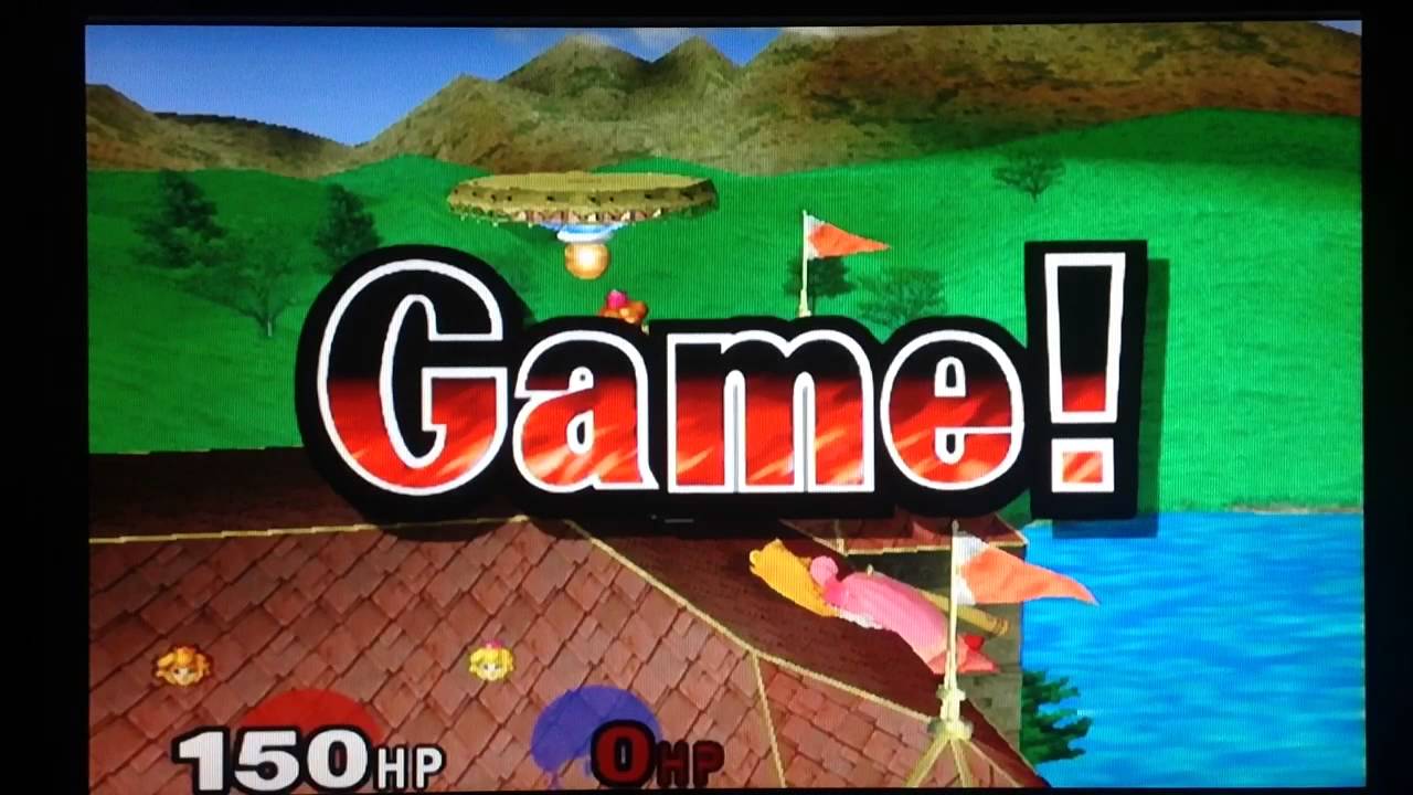Super Smash Bros. Melee (Stamina Mode) Peach vs Peach - YouTube