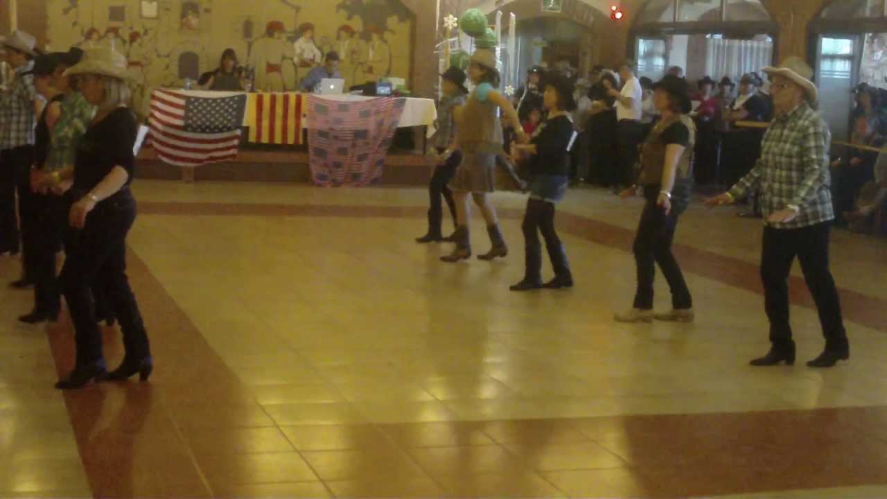 Honky Tonk Line Dance - YouTube