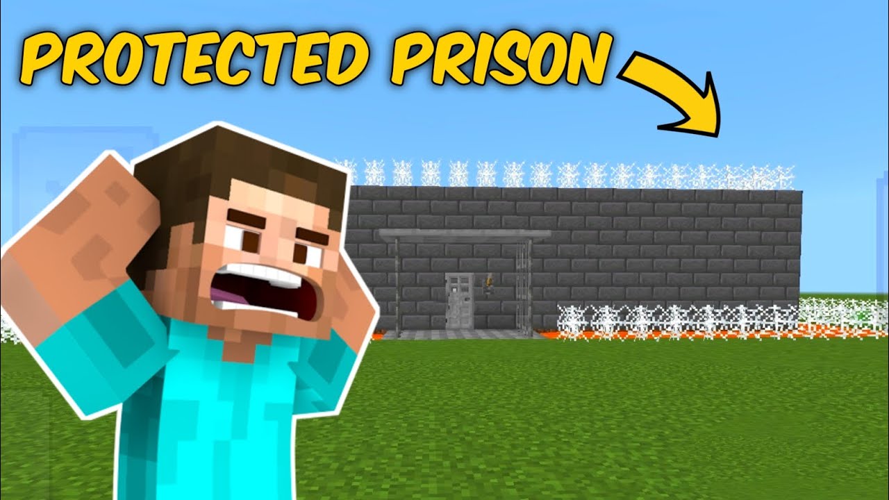 The WORLD'S Safest Prison in Minecraft! building tutorial ( hindi ...